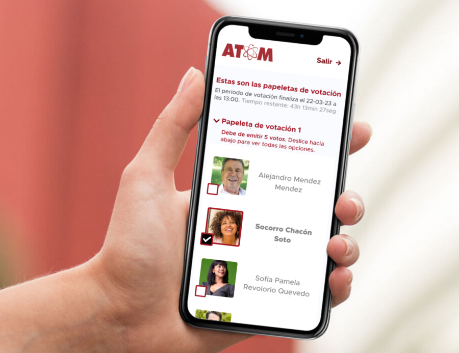 Sistema de votos - Atom Soluciones